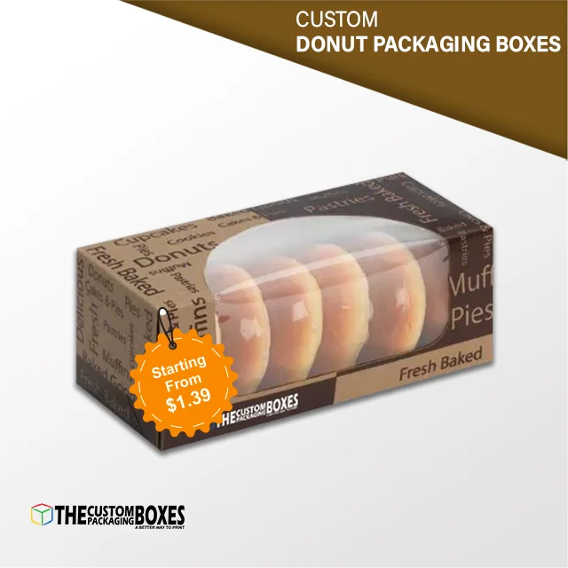 Custom Print Donut Packaging Boxes | Custom Packaging Boxes